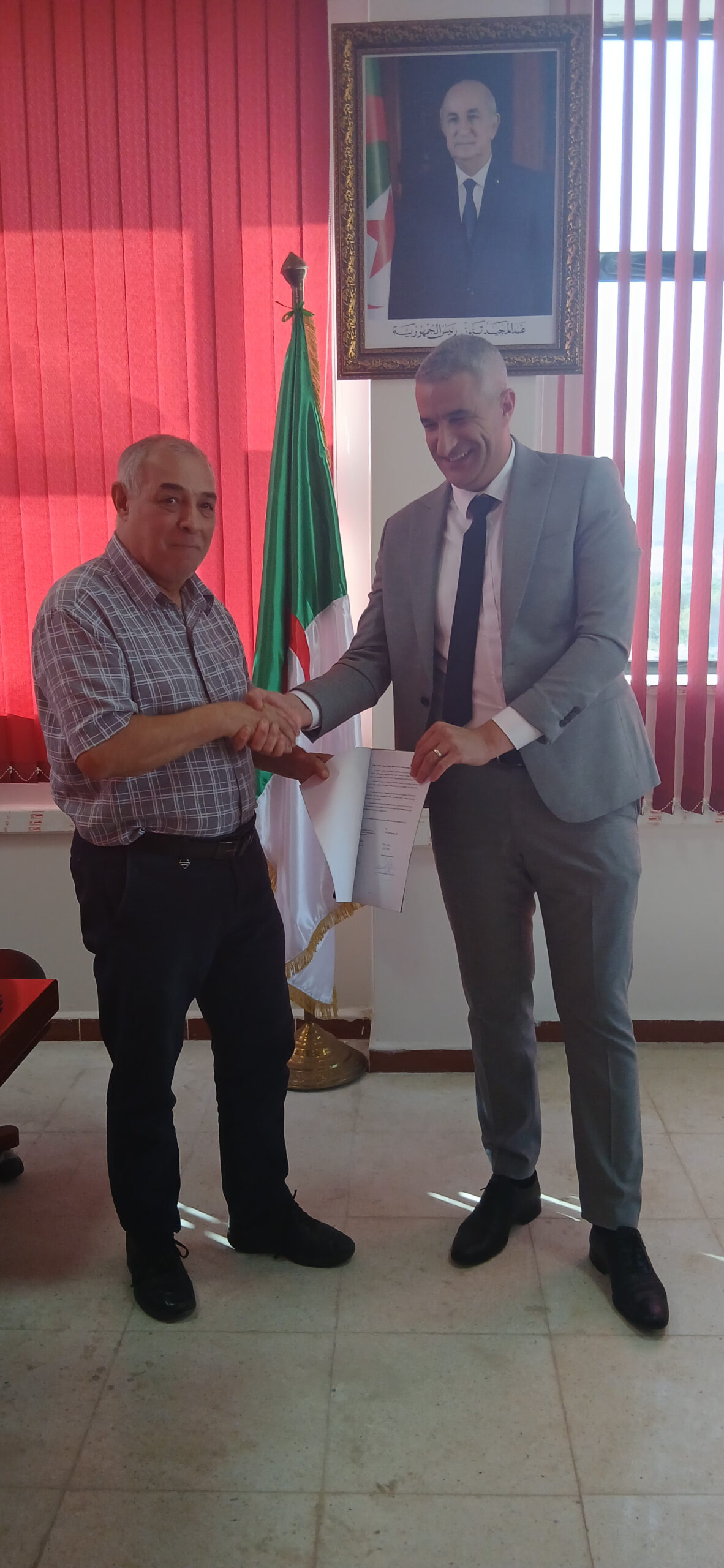 Signature d’une convention entre l’ESTIN et ONAB Nutrition - Estin